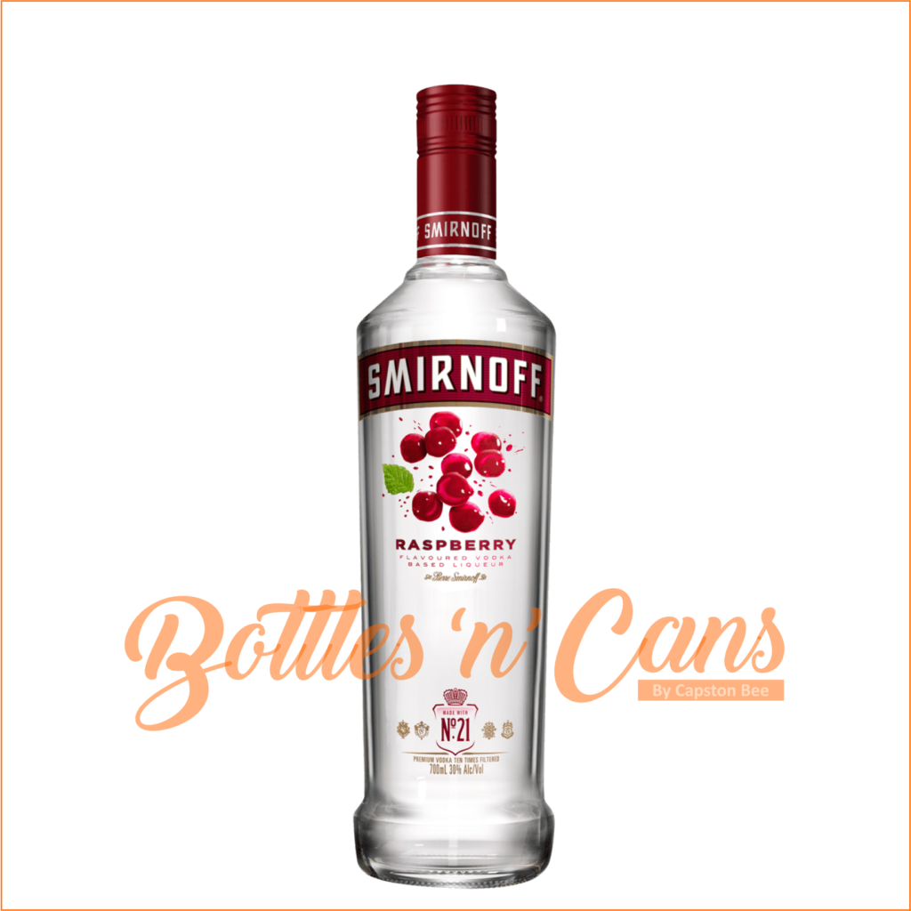 Smirnoff Raspberry Vodka – 100cl – Bottles'n'cans